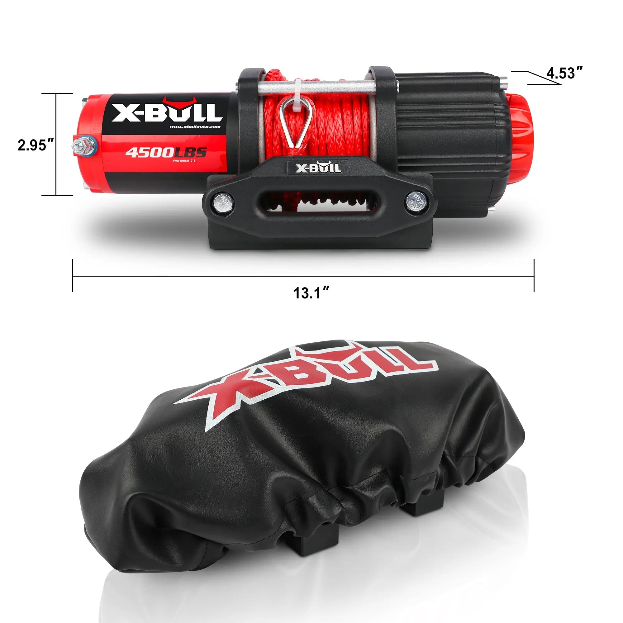 X-BULL Winch Cover Use for 2000-6000 LBS Winch