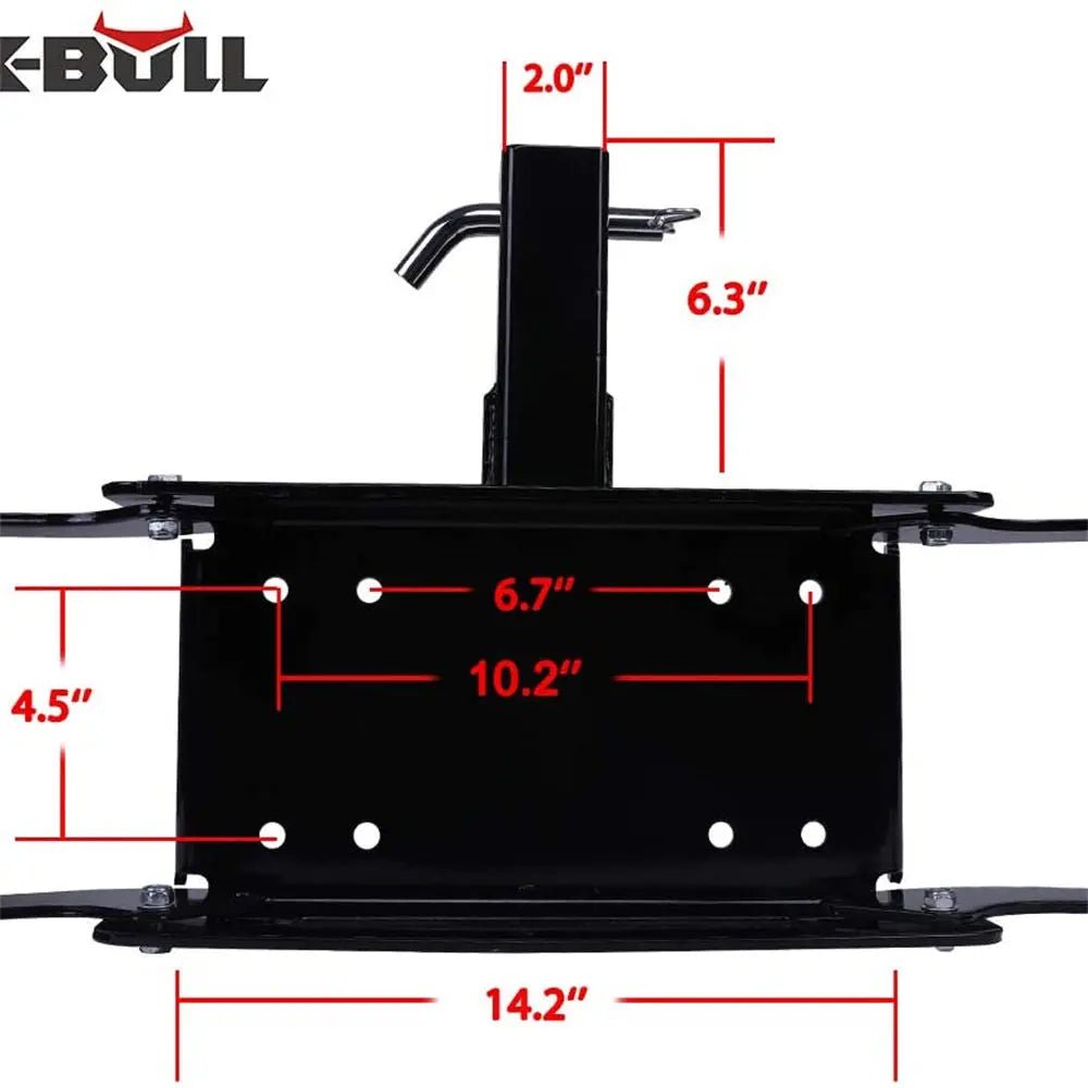 X-BULL Winch Cradle Mounting Bracket